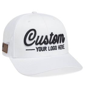 Custom Hats - Bulk Leather Patch & Embroidered Hats with Your Logo ...